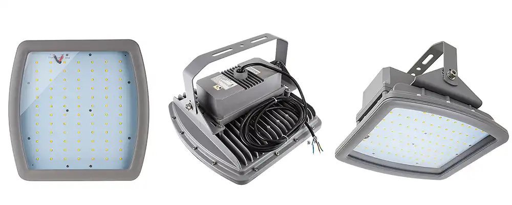 305V 100w Led Explosion Proof Light Aluminum Paint Booth Lighting ...