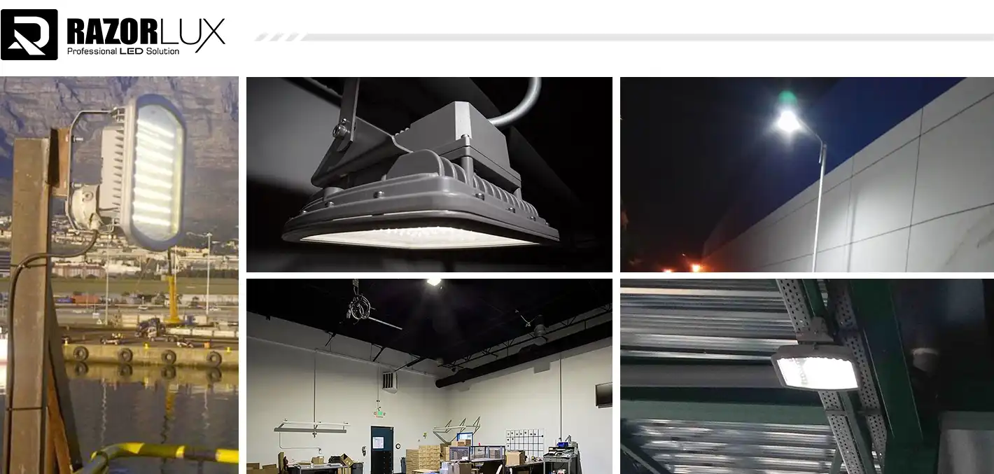 305V 100w Led Explosion Proof Light Aluminum Paint Booth Lighting ...